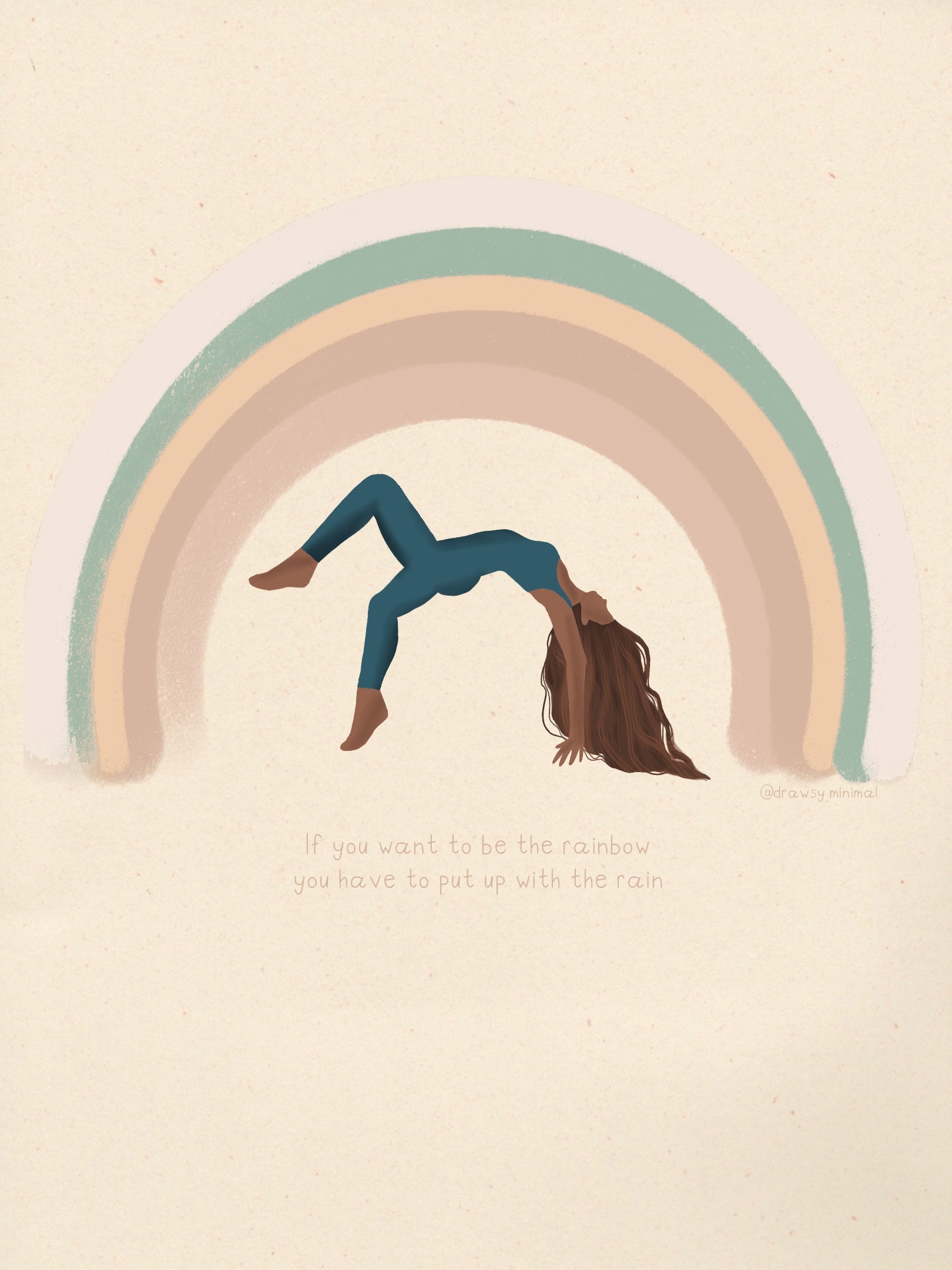 Rainbow - Print – Drawsy Minimal